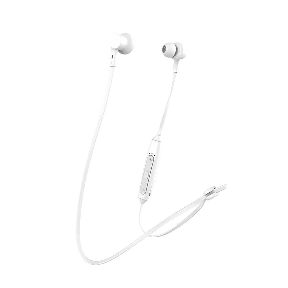 YISON A20 WHITE MAGNETIC SUCTION WIRELESS EARPHONE